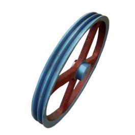 V Belt Pulley 12 Inch Double Groove A & B Section - 1 Pcs Pack